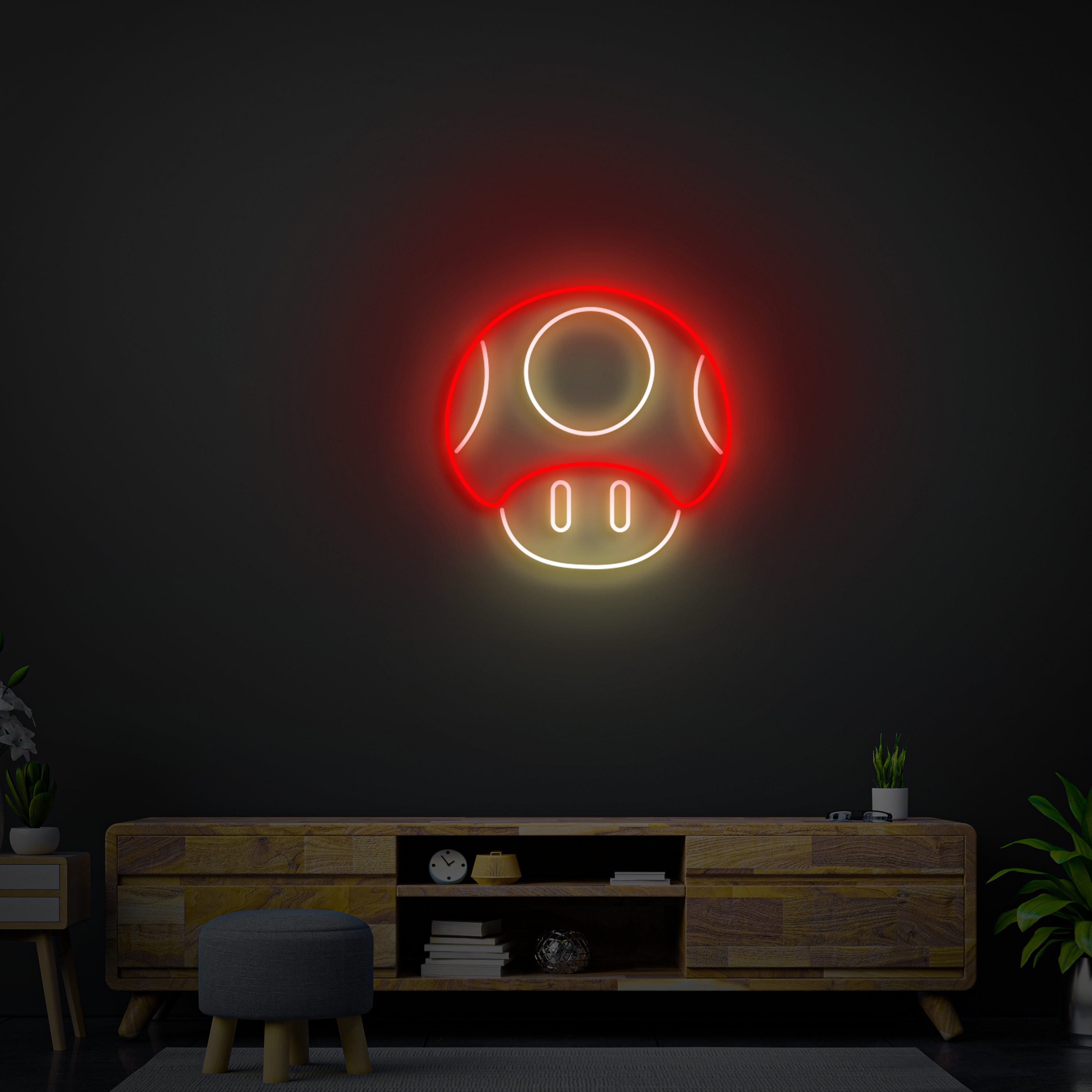 Neón Toad | ¡Luz, color y mucha diversión del Reino Champiñón! – Neon 51