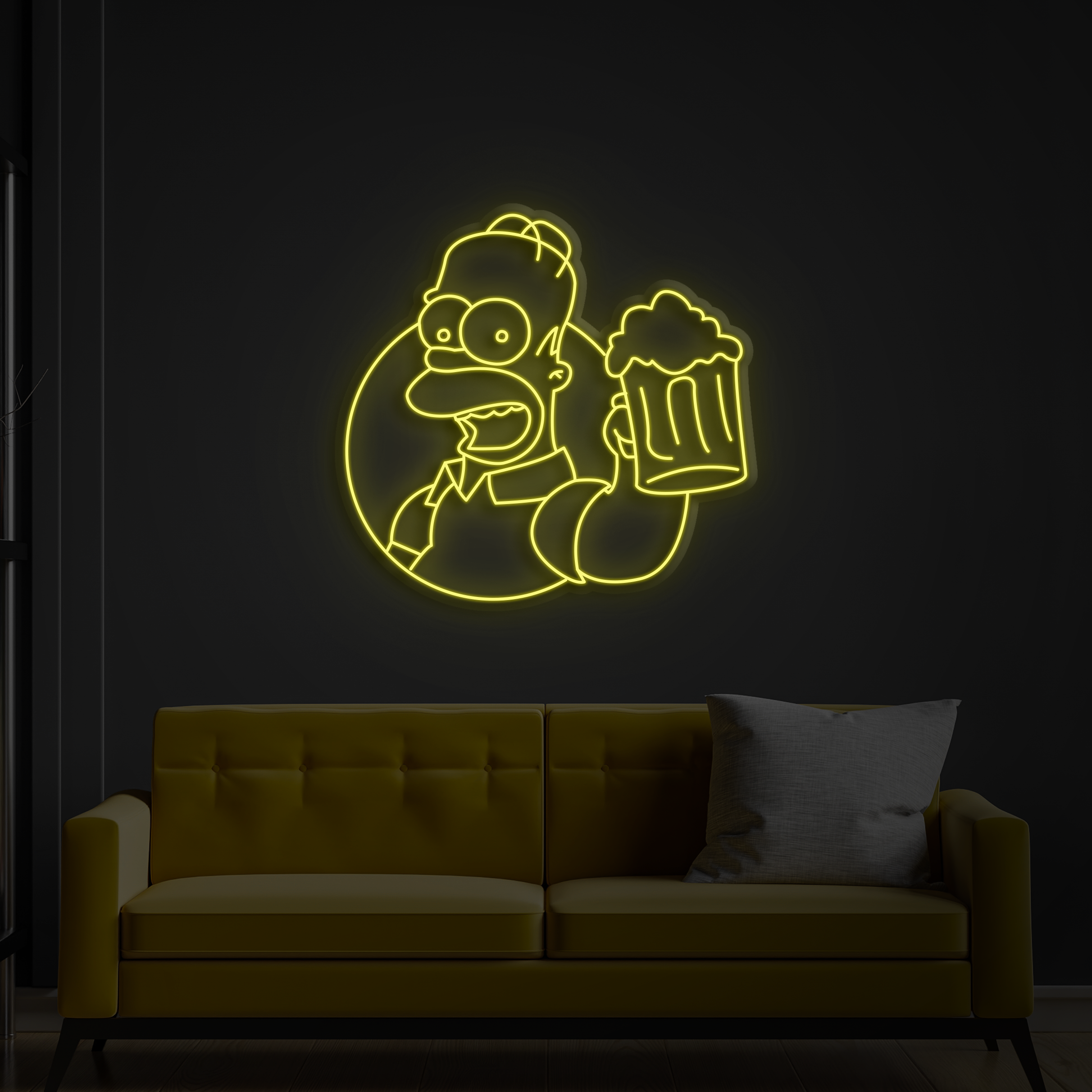 Homer Simpson Neon | Simpson Neon LED – Neon 51